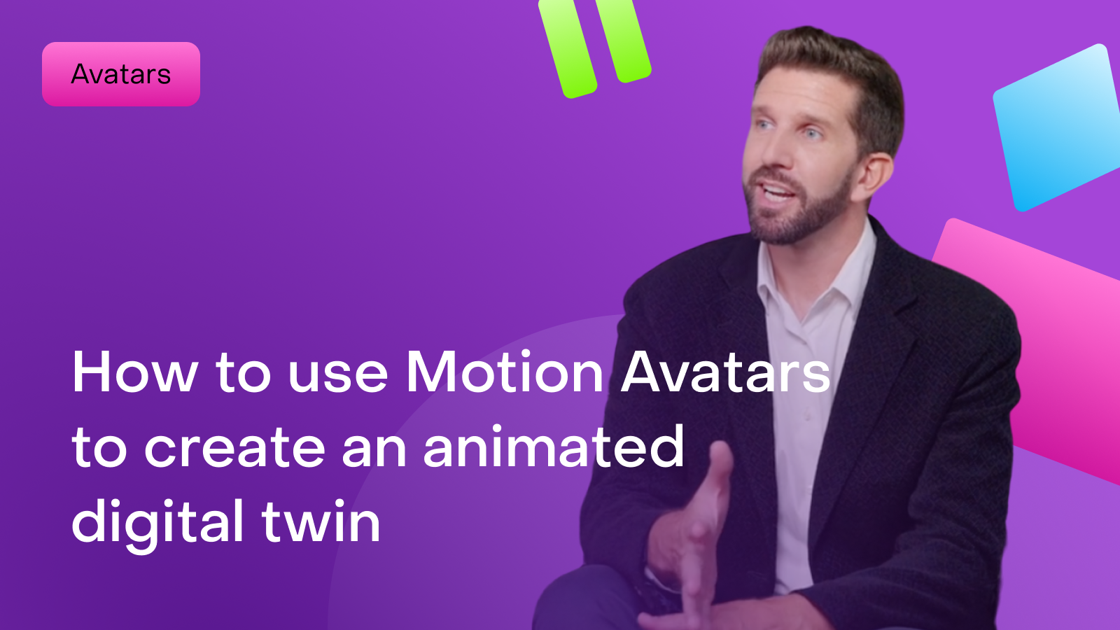 How to use Motion Avatars to create an animated digital twin - Guide ...