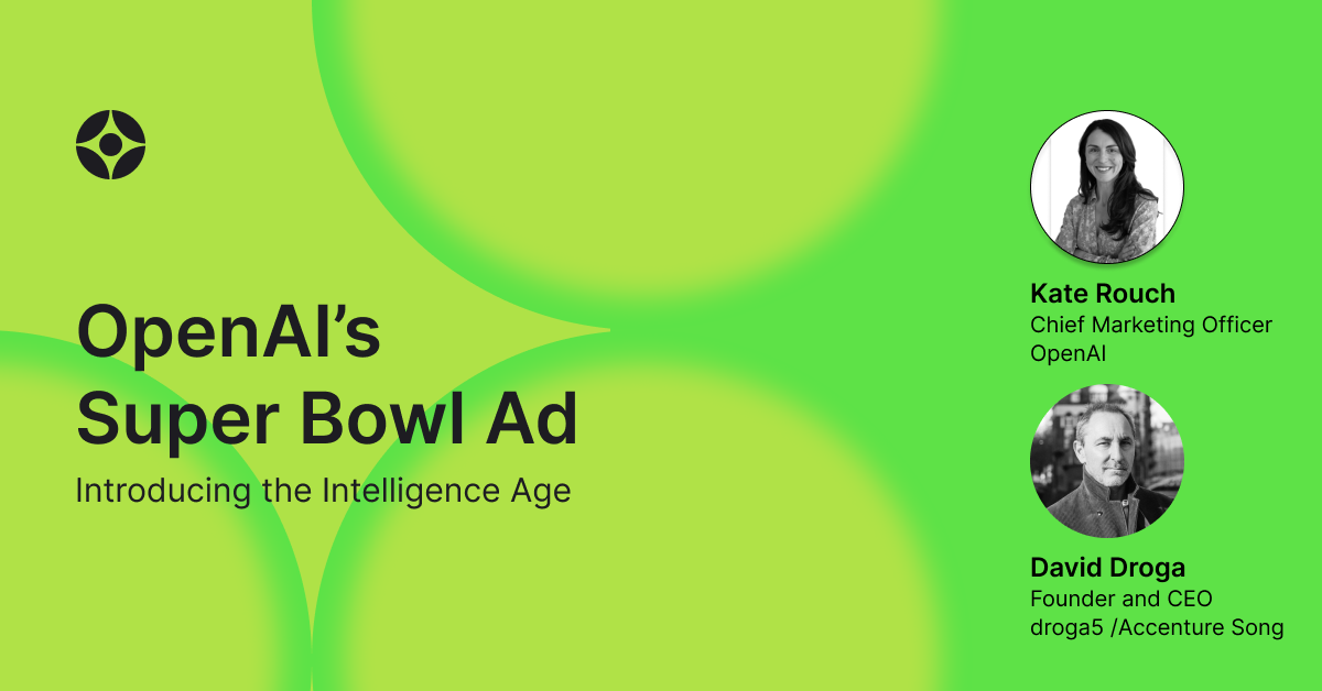OpenAI’s Super Bowl Ad: Introducing the Intelligence Age - Event | OpenAI Forum